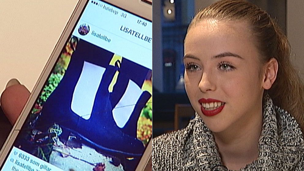 Lisa säljer i sociala medier | SVT Nyheter