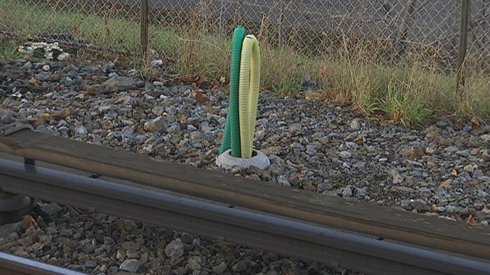 Unika bilder på det ofärdiga signalsystemet | SVT Nyheter