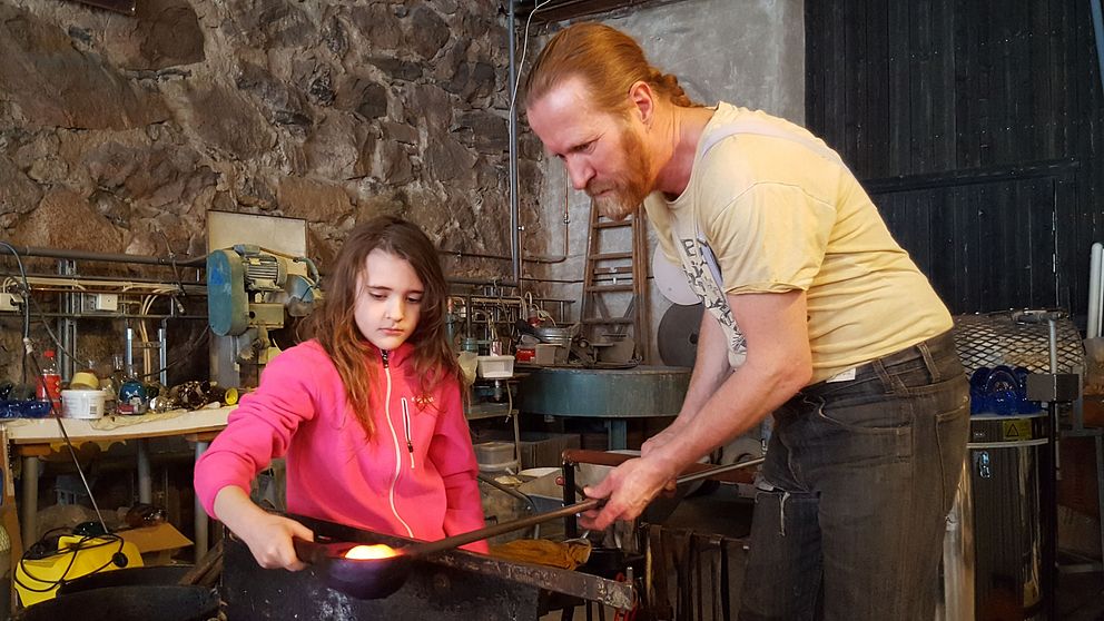 Kallt och varmt sportlovsfirande i Högbo | SVT Nyheter