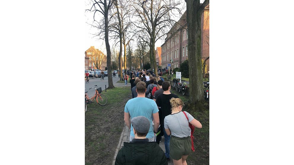 Svenska Marcia bor i Münster: ”Det flyger fortfarande helikoptrar över ...