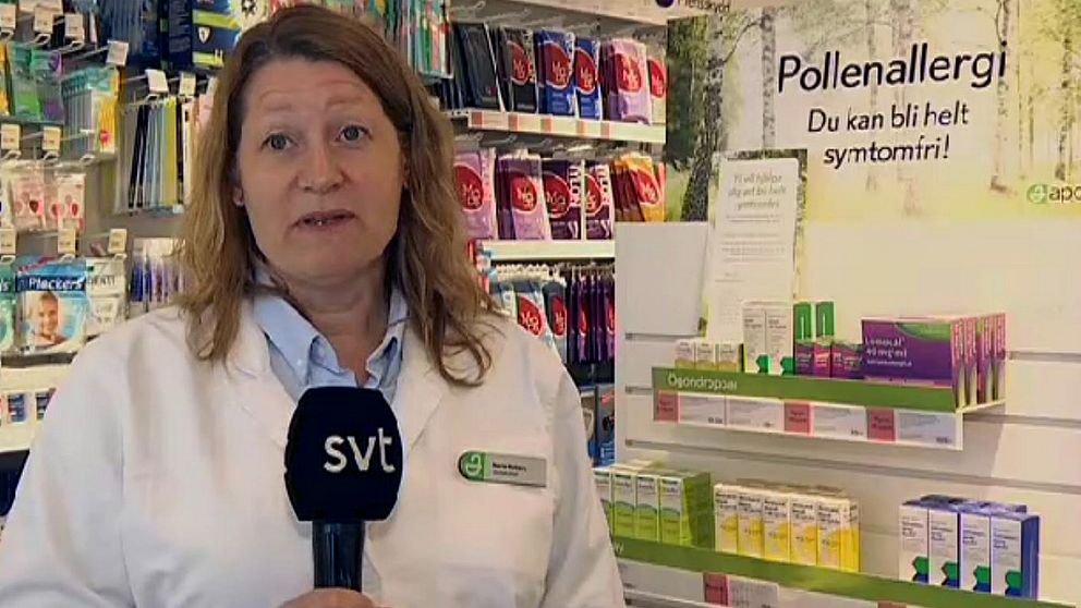 Pollensäsongen är här | SVT Nyheter