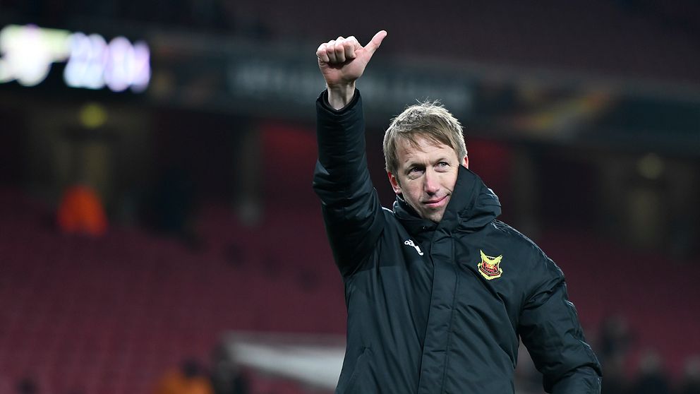 Graham Potter – coachen som kom, såg och segrade | SVT Nyheter