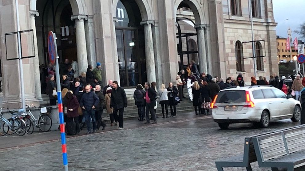 Brandlarm på Nationalmuseum – byggnaden utryms | SVT Nyheter