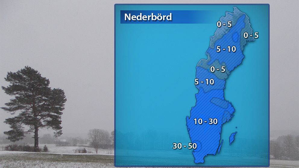 Nederbördskarta (8 maj – 13 maj) | SVT Nyheter