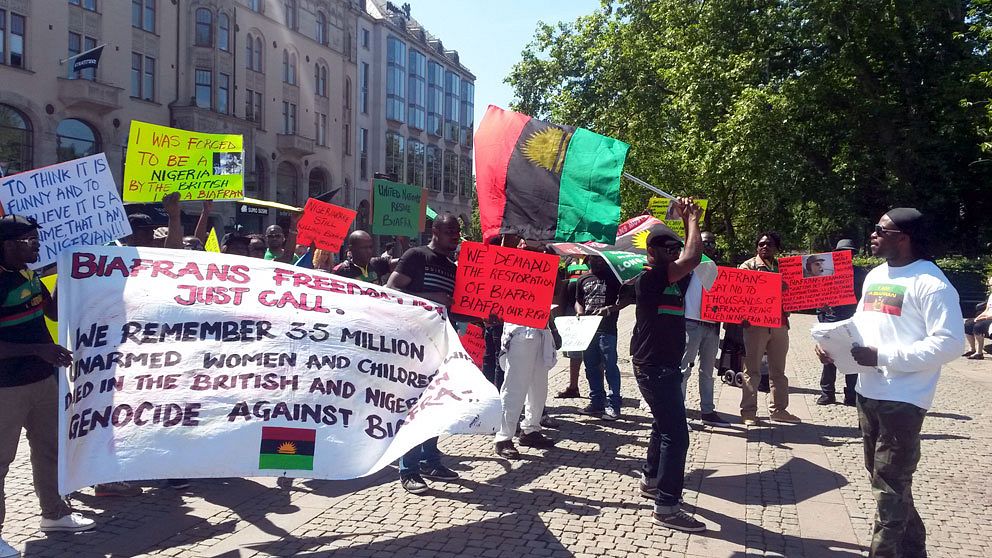 Till minne av Biafrakrigets offer | SVT Nyheter Till minne av Biafrakrigets offer | SVT Nyheter