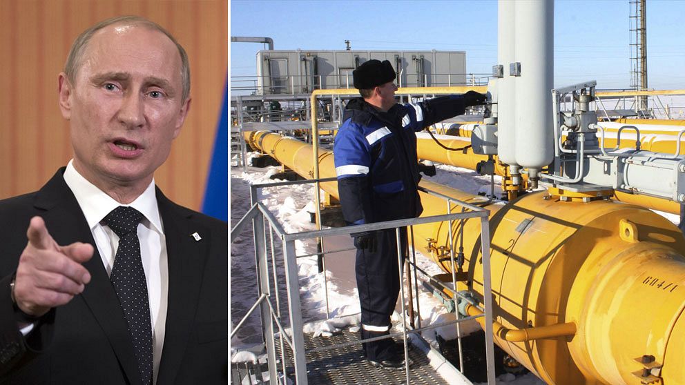 Gazprom stoppar rysk gas till Ukraina | SVT Nyheter