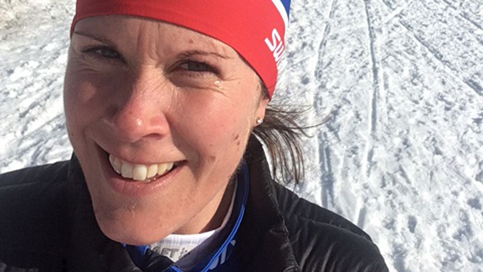 Anna Lindgren från Krylbo slutade sjua i stormigt kraftprov | SVT Nyheter