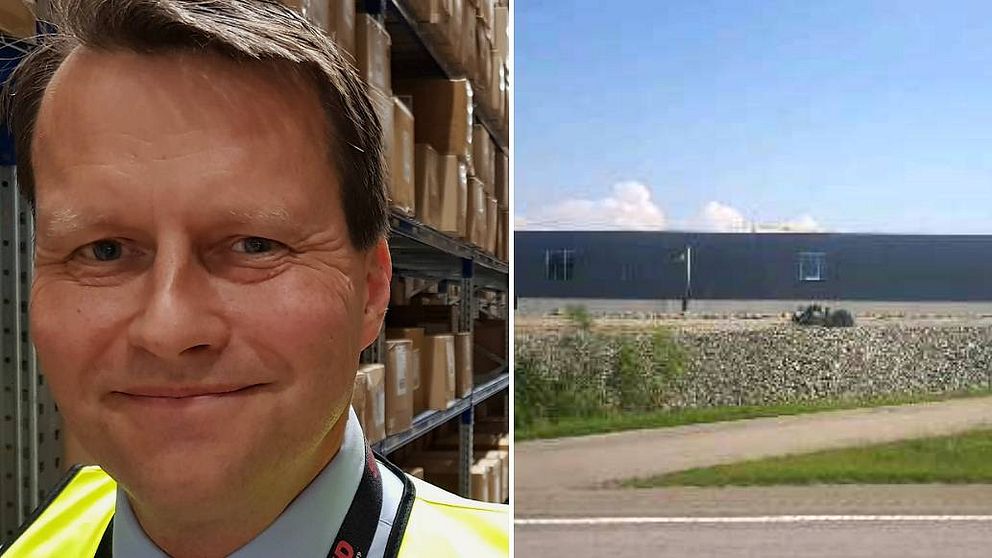 Häng med in på jättelagret i Borås | SVT Nyheter