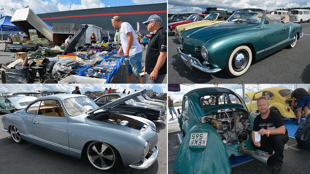 Luftkyld bilträff samlar tusentals entusiaster | SVT Nyheter