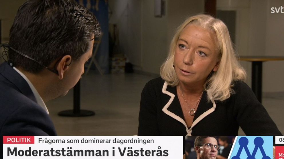 SVT:s politikreporter: Frågan om slöjförbud splittrar M | SVT Nyheter