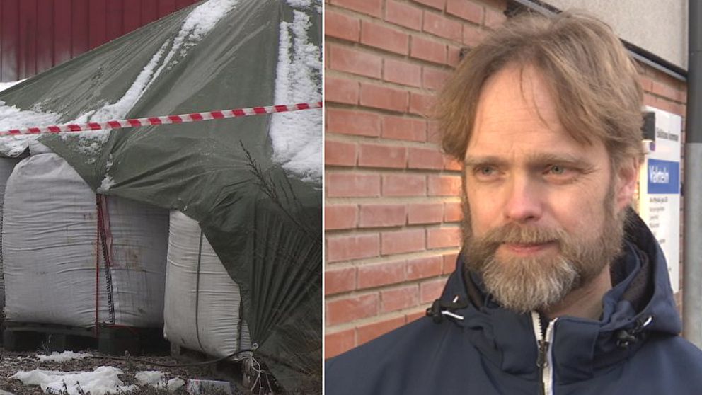 Miljöinspektören om batteridumpningen: Förorenar fastigheten | SVT Nyheter