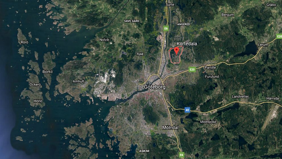 Man hittad död utomhus i Kortedala i Göteborg | SVT Nyheter