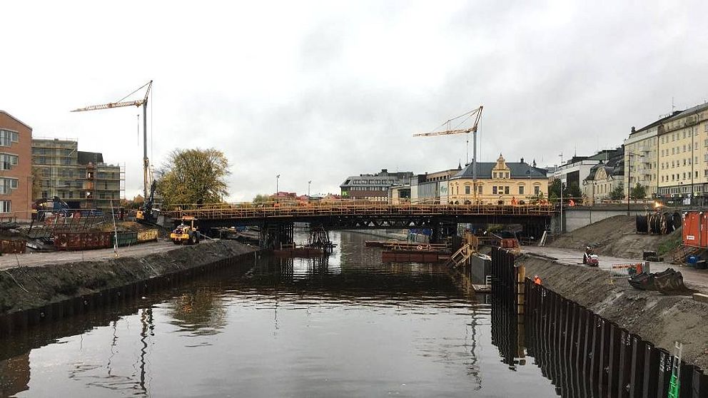 Trafiken påverkas när bro stängs i Sundsvall | SVT Nyheter