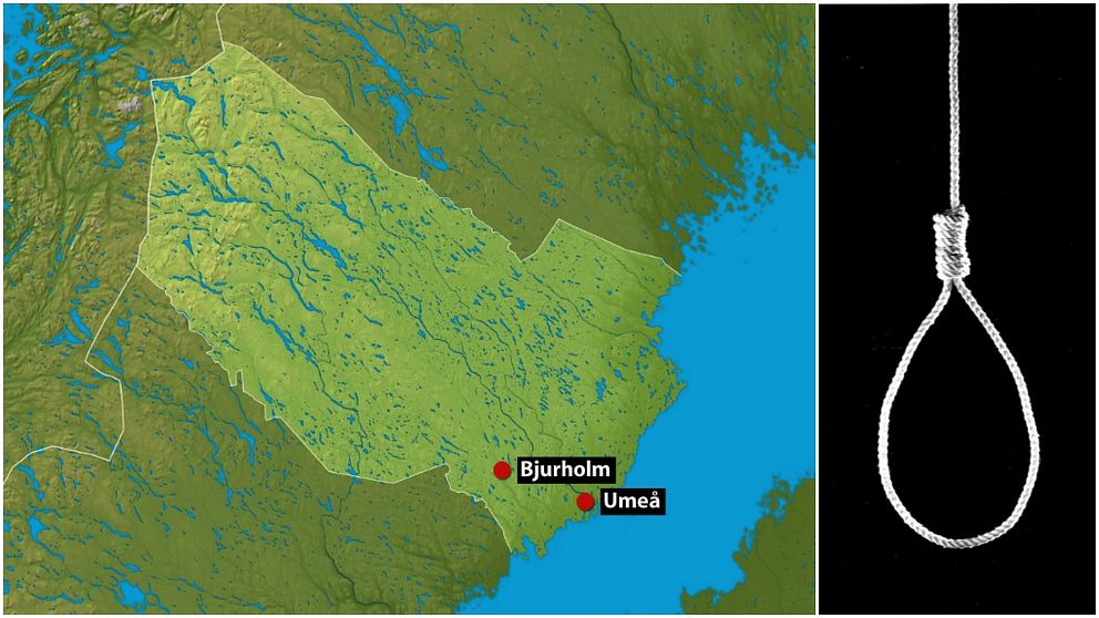 Lindade snara runt en kvinnas hals | SVT Nyheter