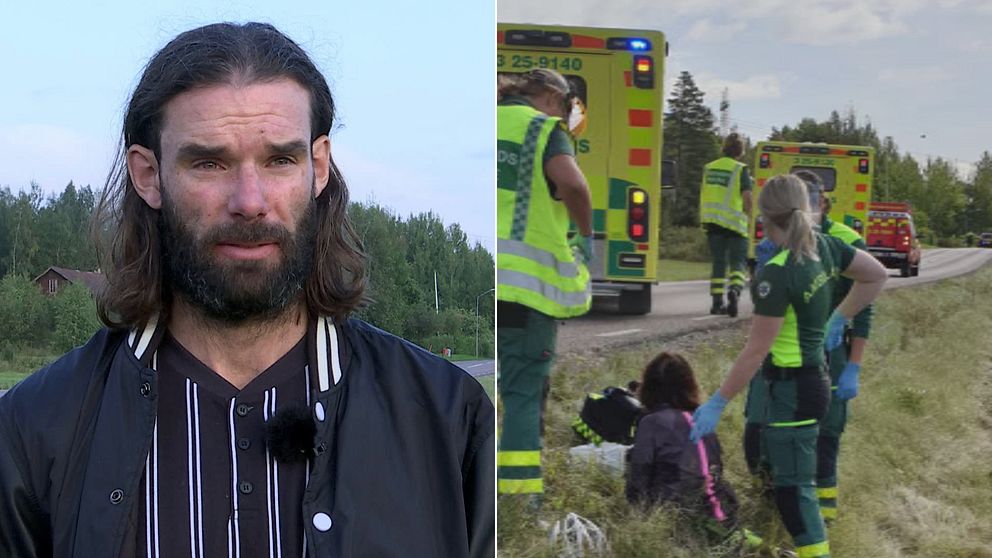 Körde På Cyklister Med Dikesröjare Döms Till Dagsböter Svt Nyheter