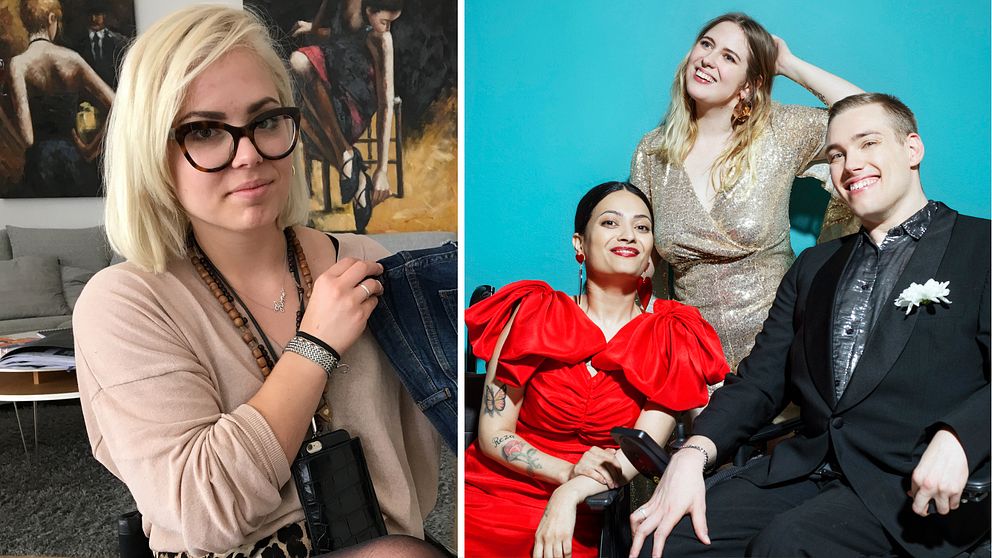 Örebrodesignern Louise Linderoth bakom funktionsanpassade festkläder ...