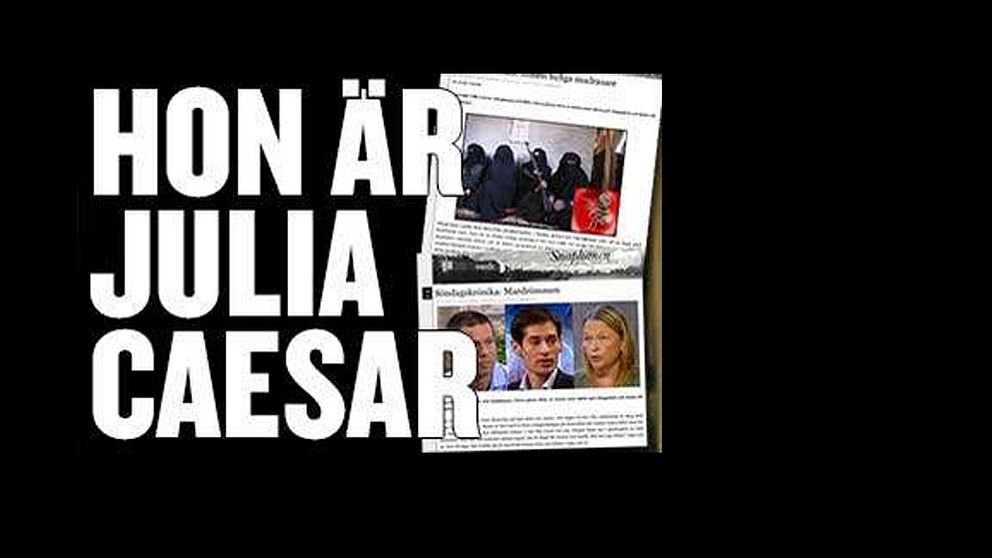 Expressen röjer anonyme bloggaren ”Julia Caesar” | SVT Nyheter