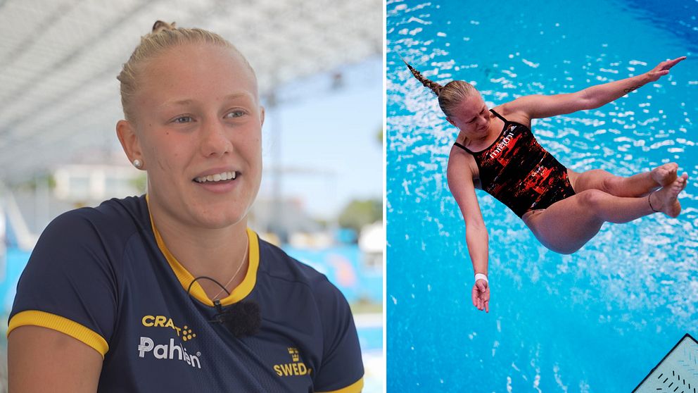 Simhopp: Gullstrand inför EM: ”Guldläge för mig” | SVT Sport