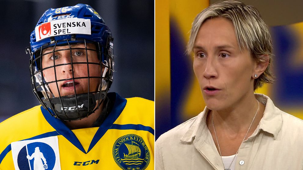 Ishockey: Maria Rooth om Hanna Olsson: ”Hon är skillnaden” | SVT Sport