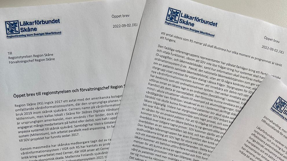Skånes läkare slår larm till politikerna – stor oro för nya ...