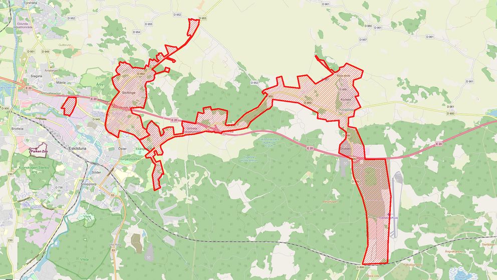 Boende i fler områden uppmanas koka sitt vatten i Eskilstuna | SVT Nyheter
