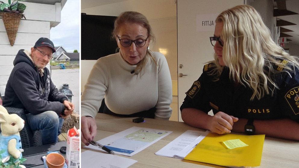 Efter 900 dagar: Försvunne Terjes familj på plats på Muskö | SVT Nyheter