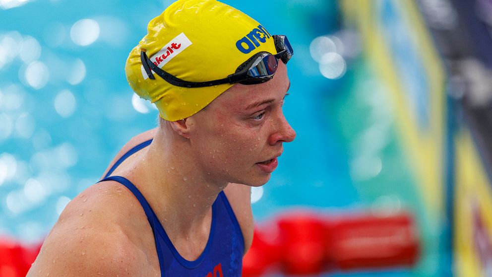 Simning: Louise Hansson missade medalj på 100 meter fritt | SVT Sport
