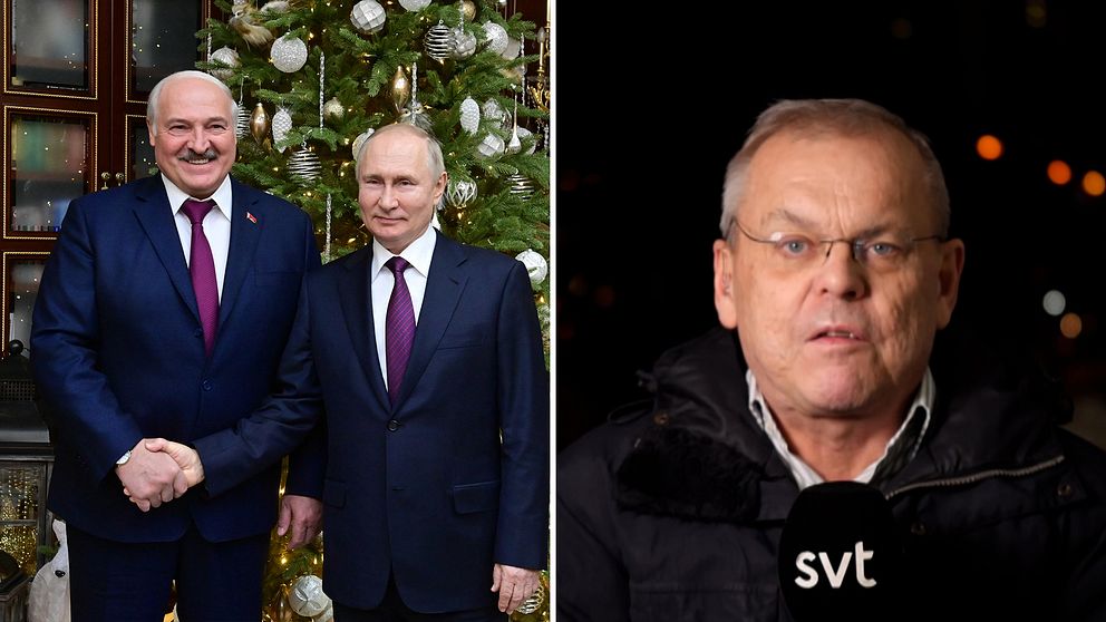 Bert Sundström Om Putins Resa Till Minsk Ett Spel Svt Nyheter