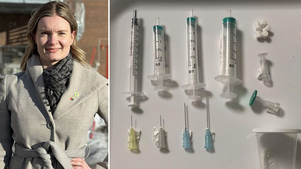 Mottagning för sprututbyte öppnar på Sundsvalls sjukhus | SVT Nyheter