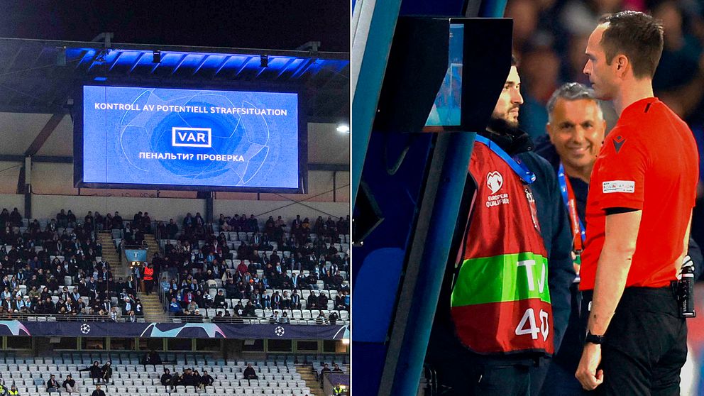 Fotboll: Undersökning visar: Fotbollsintresserade svenskar positiva till VAR i allsvenskan | SVT ...