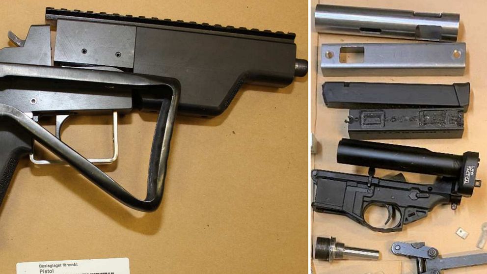 Misstänks ha drivit vapenfabrik utanför Flen – greps i polisräd | SVT Nyheter