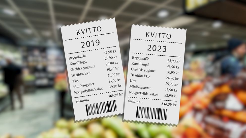 Tar med ett fyra år gammalt kvitto till butiken – se skillnaden | SVT ...