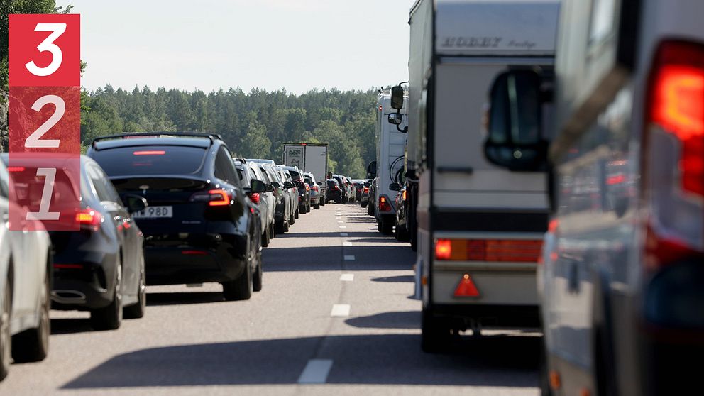 Här är Vägarna Att Undvika I Midsommartrafiken 2023 Svt Nyheter