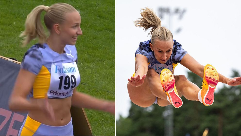 Friidrott: Maja Åskag med nytt personbästa i Karlstad | SVT Sport