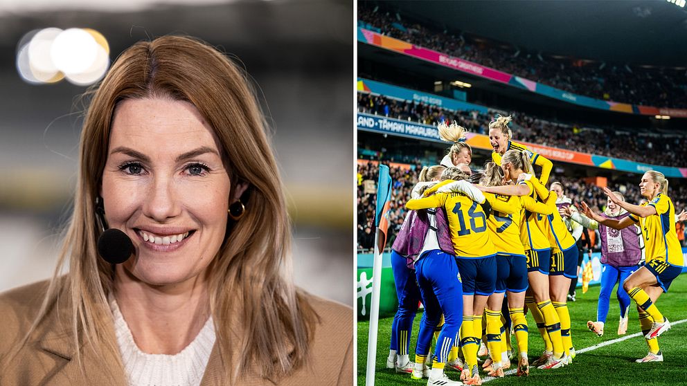 Fotboll Hanna Marklund Efter Sveriges Vm Kvartsfinalseger Mot Japan