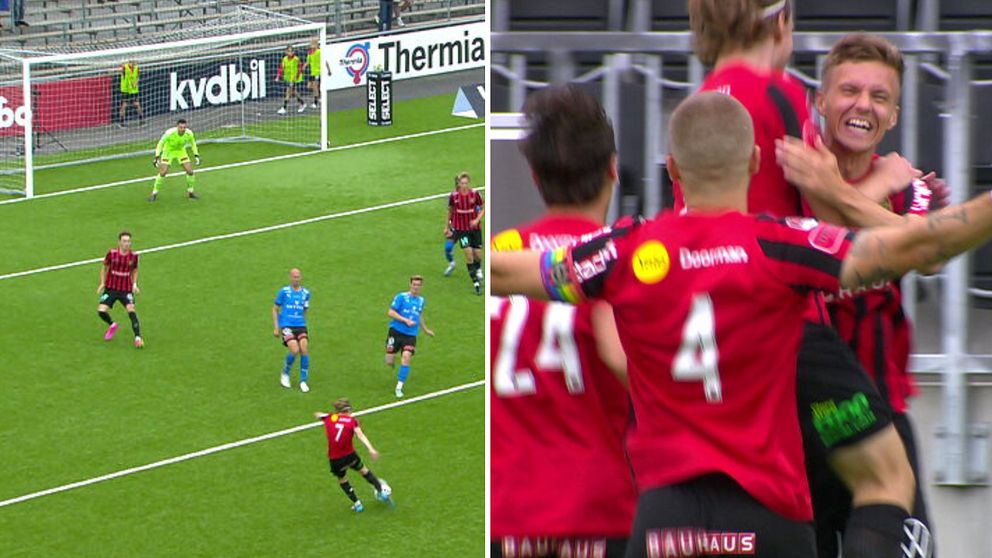 Fotboll: BP vann mot Halmstad efter drömstart | SVT Sport