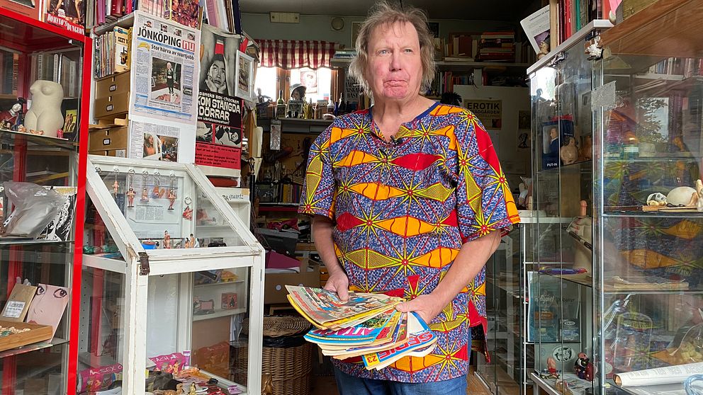 Tukholmalainen erotiikan suurkeräilijä Jorma Toivonen: Myyn perhelehdet ...