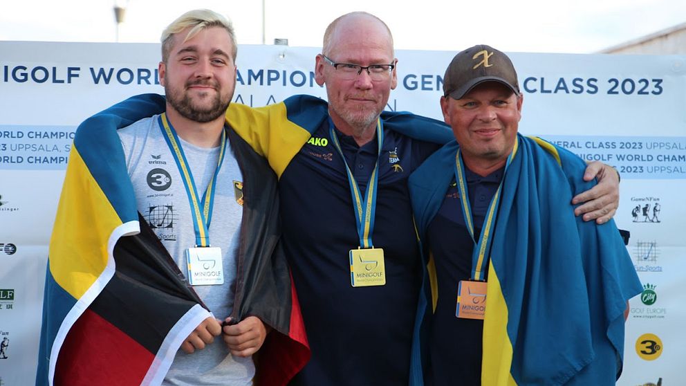 Dubbla VM-guld i bangolf för Skoghalls BGK | SVT Nyheter