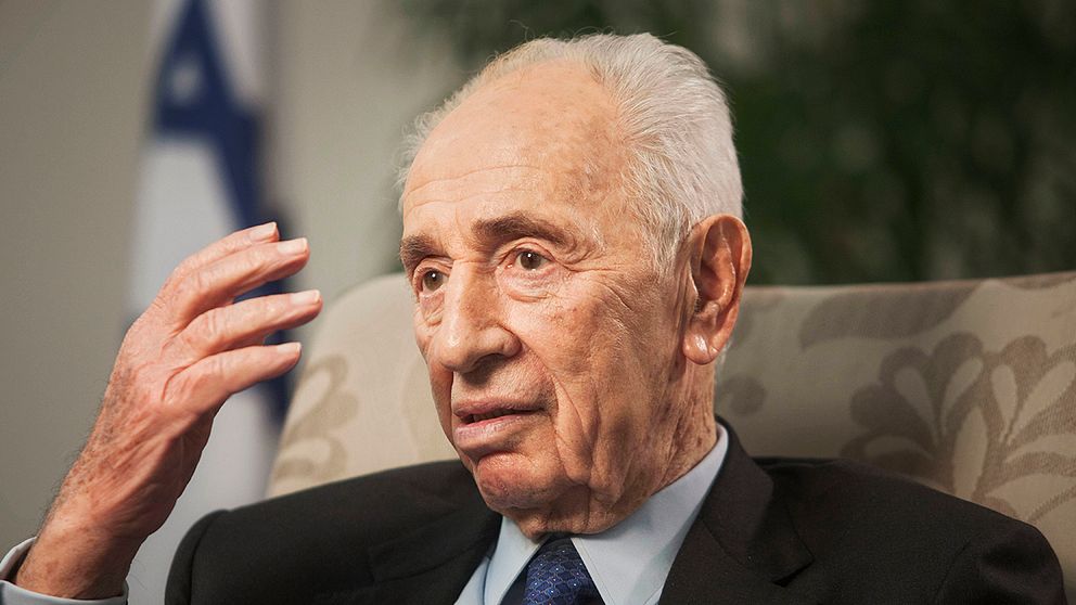 Shimon Peres är död | SVT Nyheter