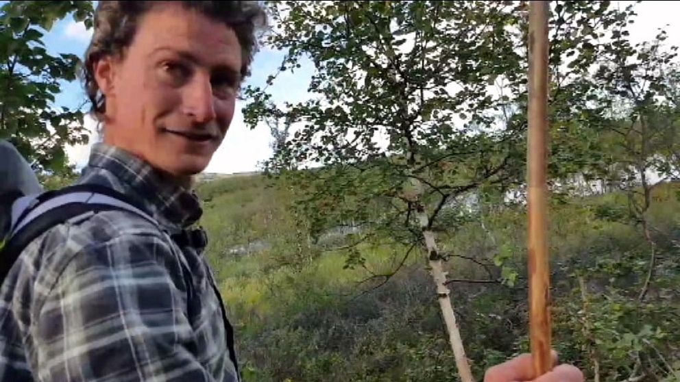 Gick fjällvandringslopp barfota | SVT Nyheter