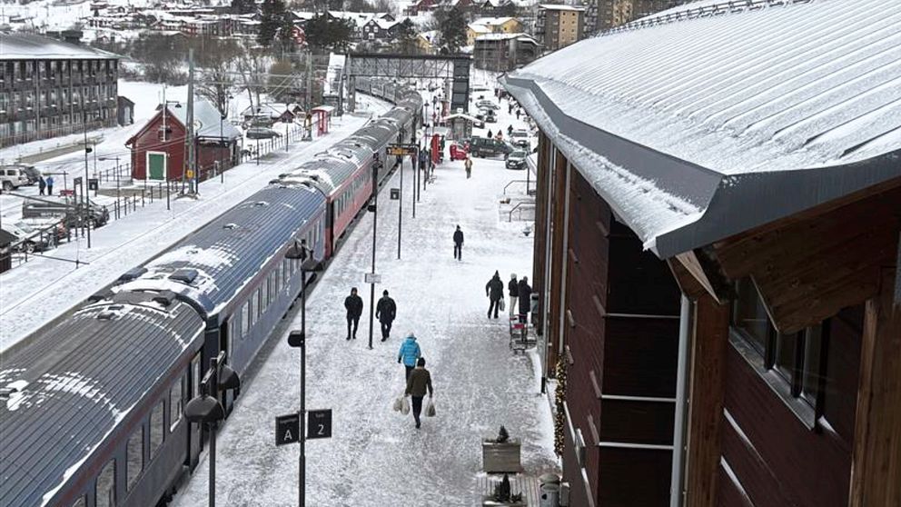 Flera inställda tåg i norra Sverige på nyårsdagen | SVT Nyheter