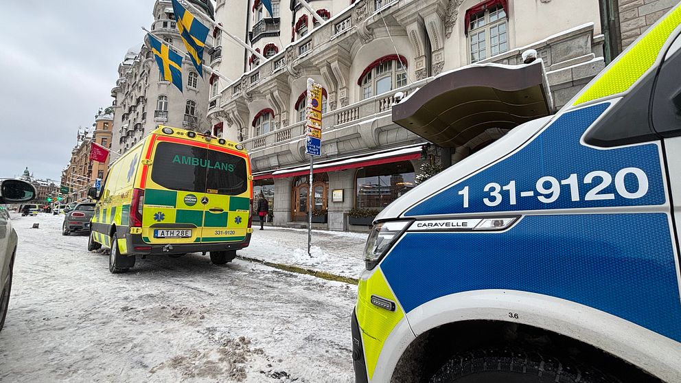 Larm om grovt brott i centrala Stockholm | SVT Nyheter
