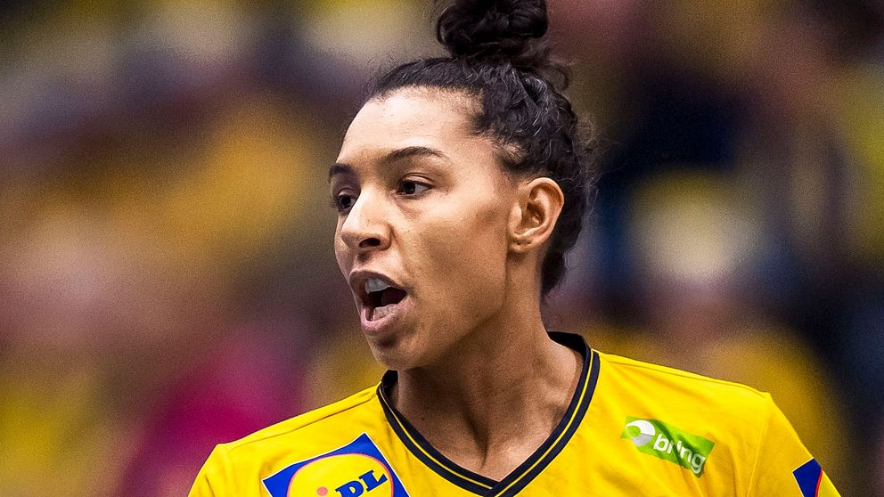 Handboll: Jamina Roberts skadad inför EM – ska undersökas | SVT Sport