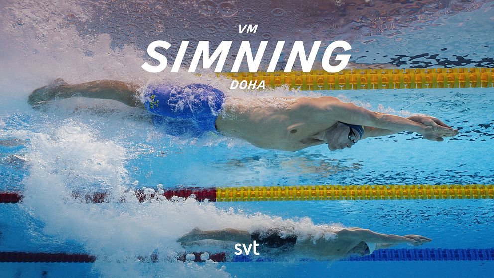 Simning: Följ Sarah Sjöström på 50 m fjäril | SVT Sport