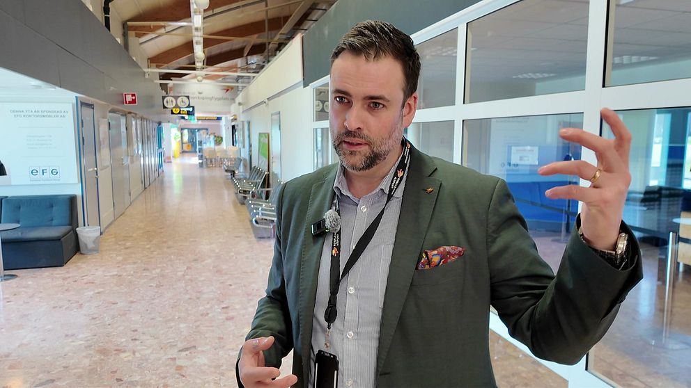 Flygplatsen i Norrköping satsar på drönarflyg | SVT Nyheter