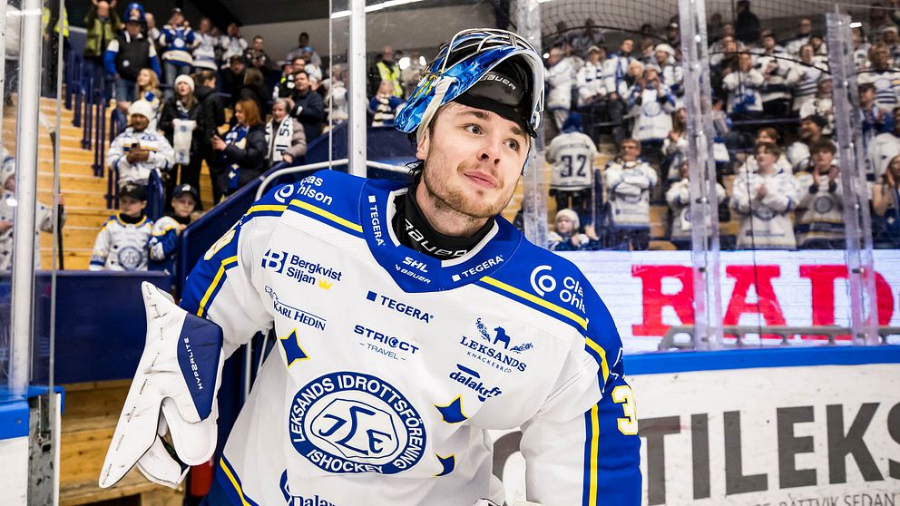 Ishockey: Experten tror på Leksands målvakt Filip Larsson i Tre Kronor ...