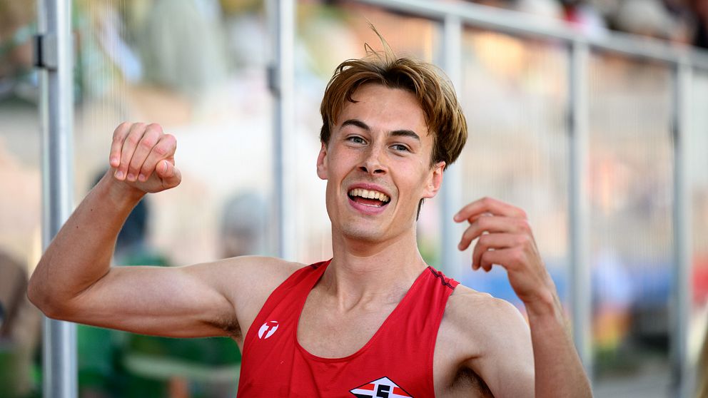 Friidrott: Leo Magnusson petades från OS – slog till med jättelopp ...