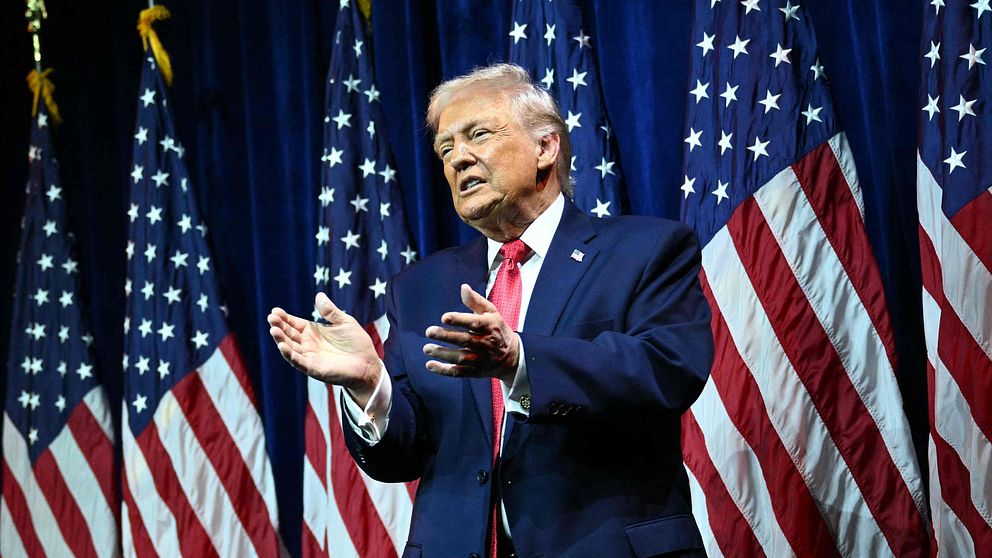 Trump föreslår rekordstor militärbudget för 2027 | SVT Nyheter