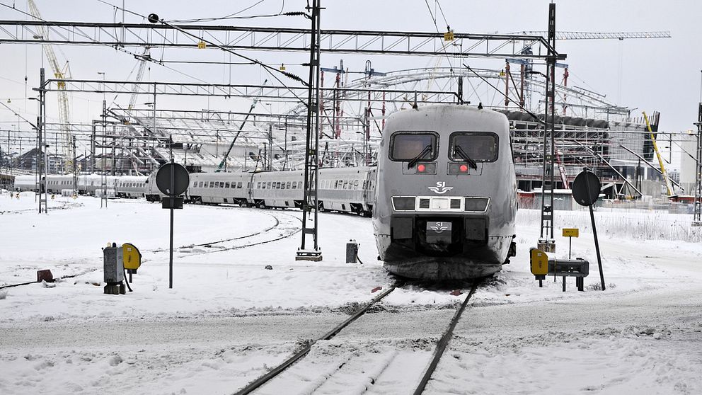 SJ: Vart tredje tåg inställt mellan Göteborg och Stockholm | SVT Nyheter