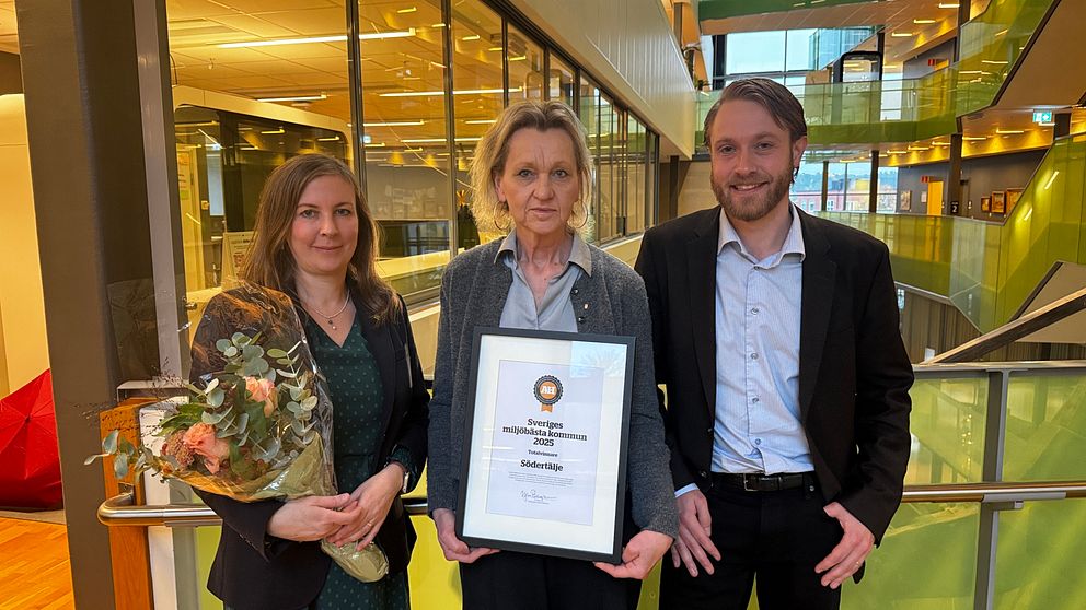 Södertälje är Sveriges miljöbästa kommun 2025: ”Stolt” | SVT Nyheter